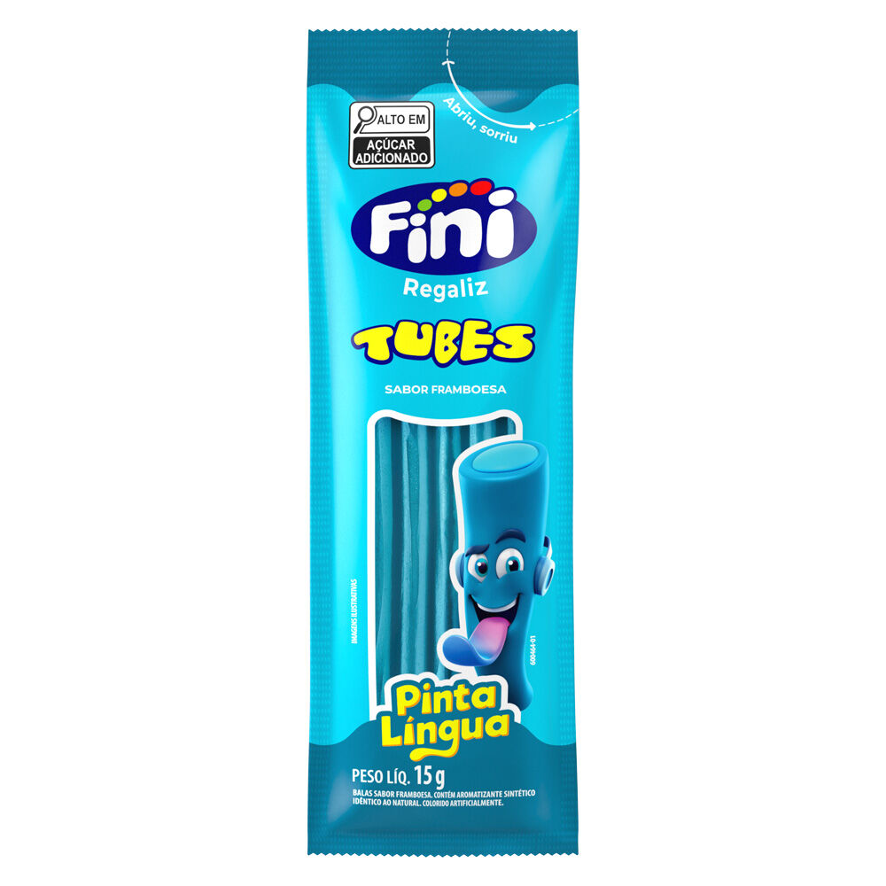 TUBES PINTA LINGUA AZUL - FINI 15G | Mix Alimentos